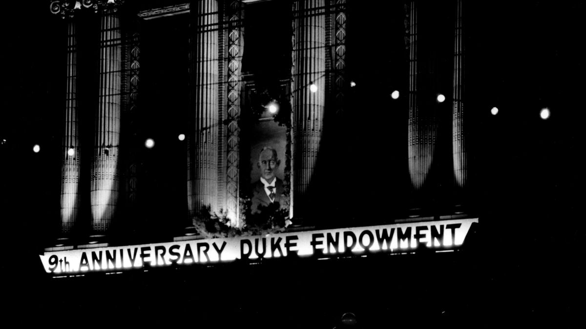 The Duke Endowment - Centennial | Early Days